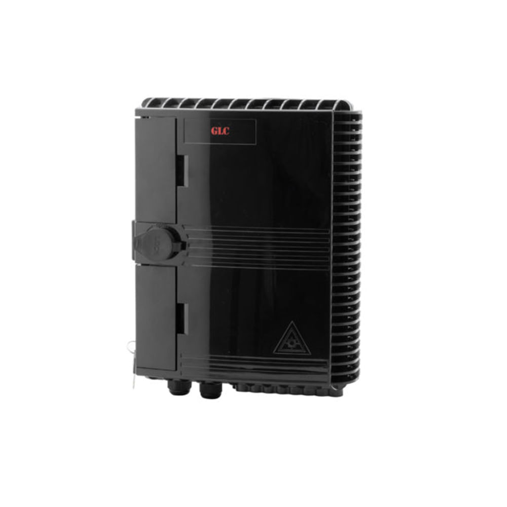 Caja terminal de fibra optica NAP de 2X16, negra con splitter 1x16 ...