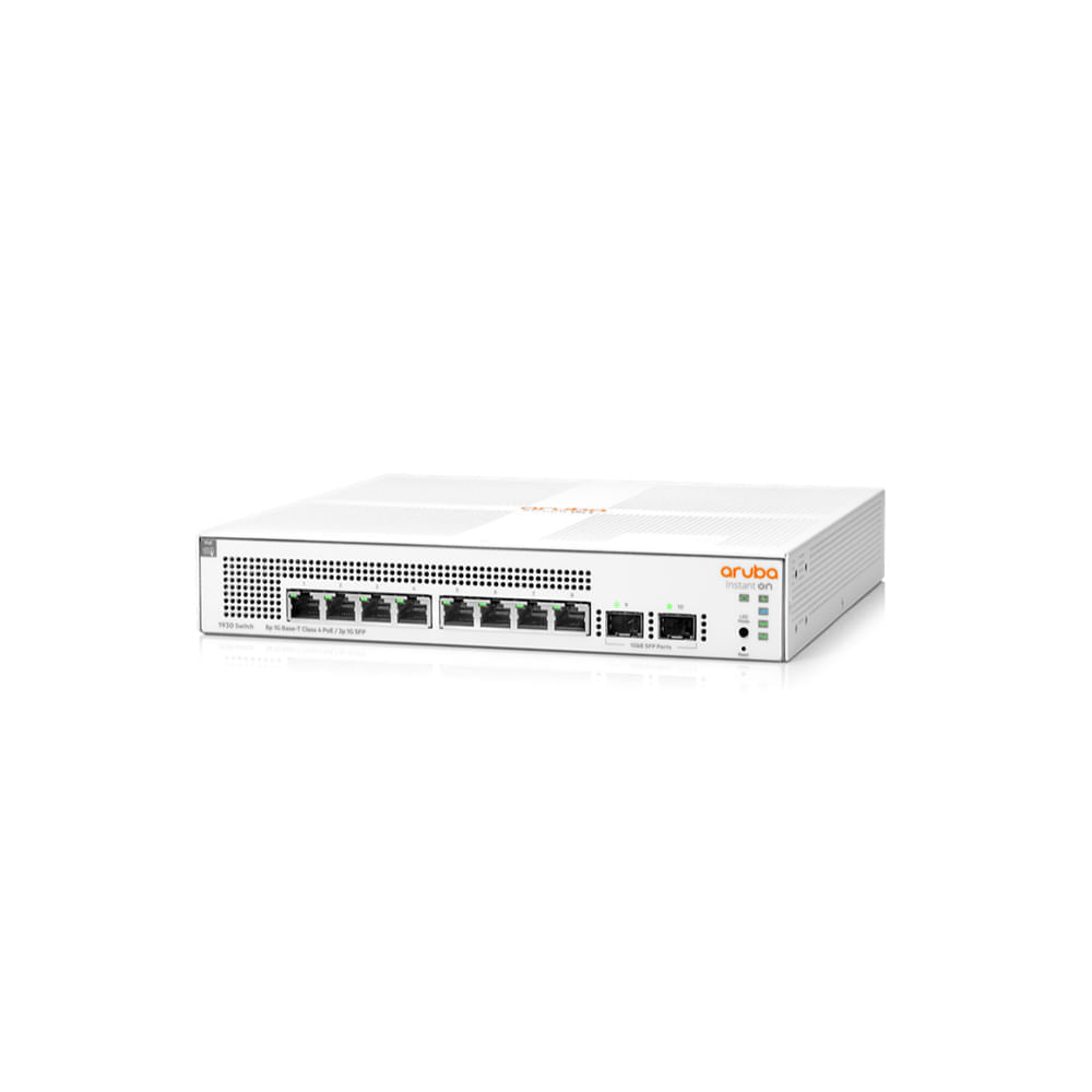 Switches ARUBA JL681A 1930 8G 2SFP Instant On POE 124W