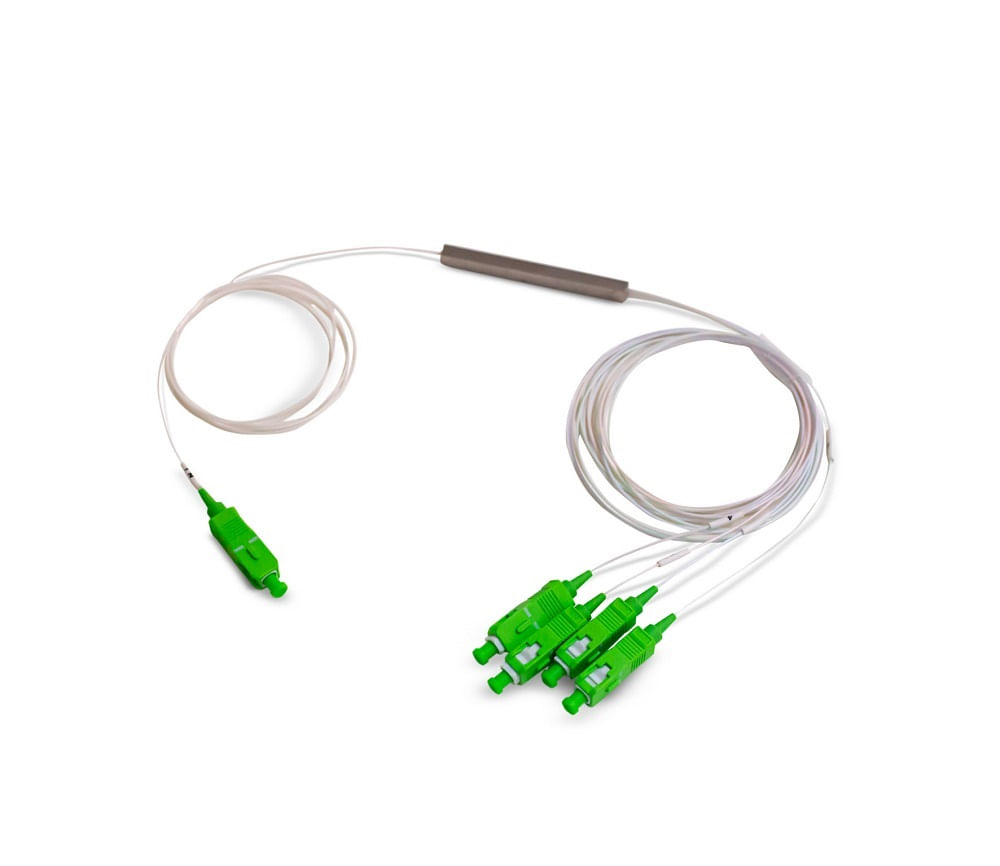 SPLITTER SM 1X4 CON CONECTOR SC/APC
