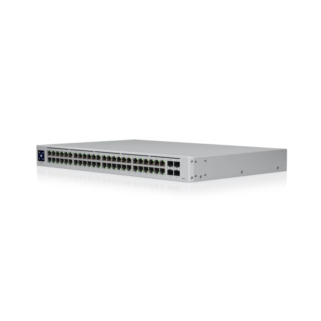 Switch Ubiquiti UniFi USW-48 Capa 2 de 48 puertos ethernet gigabit y 4 ...