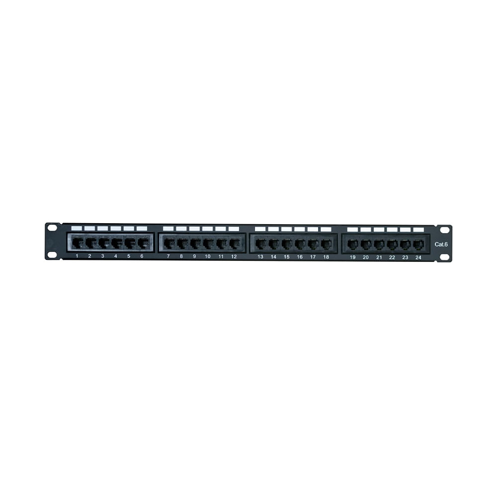 Patch Panel de 24 puertos CAT 6