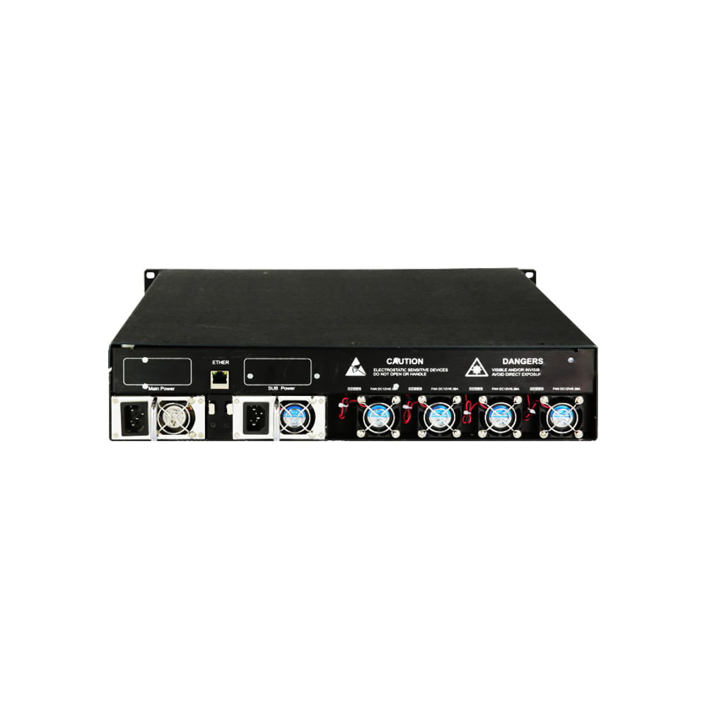 EDFA con WDM de 32 puertos 56EYA WSEE LASER, entrada RF para CATV SC ...