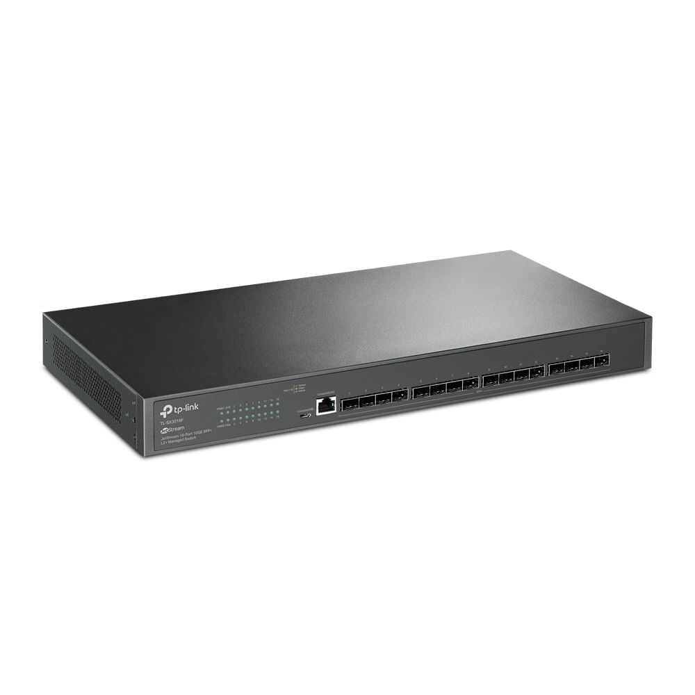 TL-SX3016F Switch administrado JetStream de 16 puertos SFP+ TL-SX3016F Switch administrado JetStream de 16 puertos SFP+