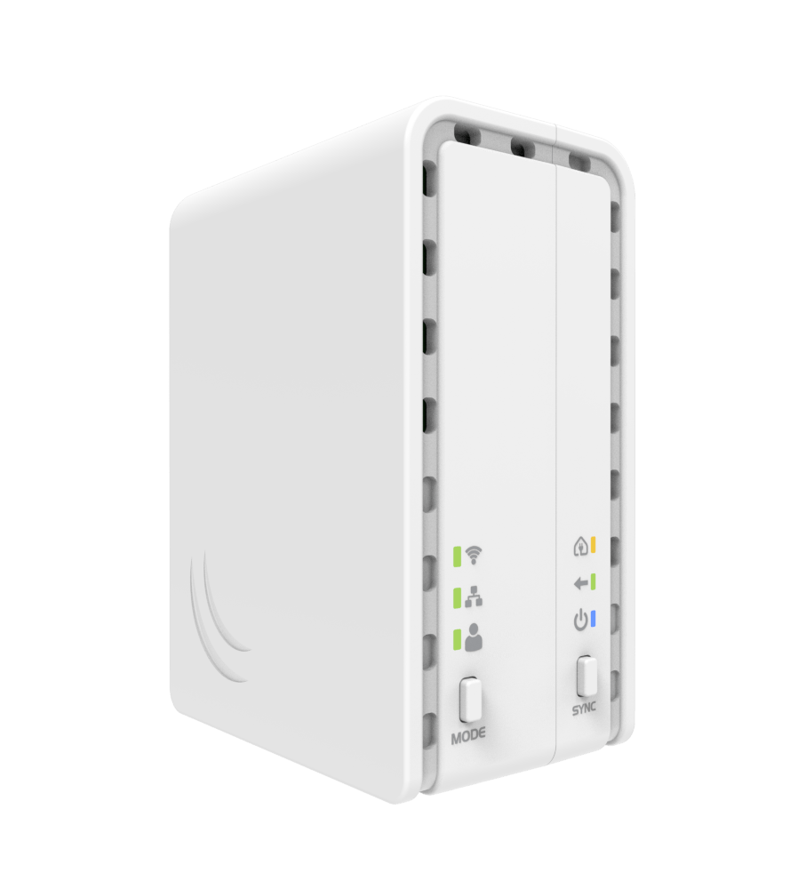 PowerLine de MIkroTik PL6411-2nD, ofrece gestion mediante su sistema ...