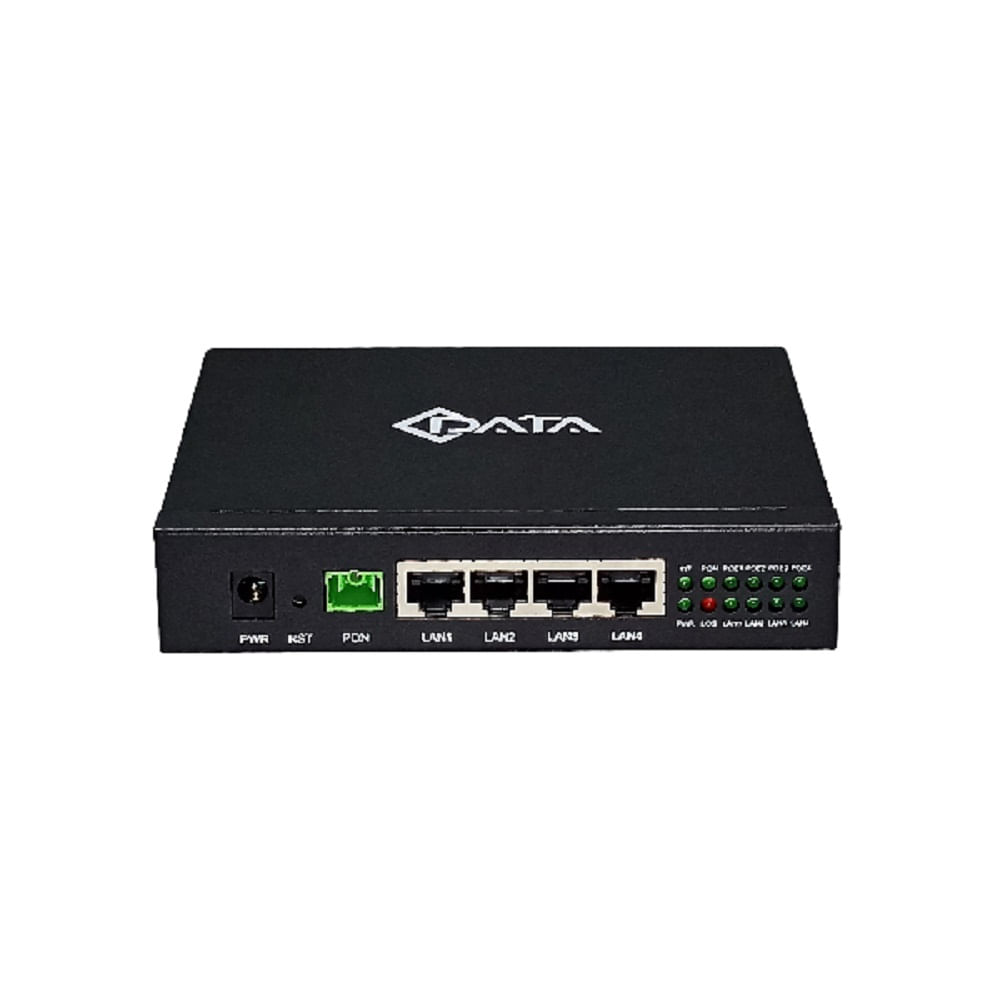 ONT/ONU C-DATA XPON Bridge PoE/PoE+ con 4 puertos Gigabit FD514GB-PFX-R410