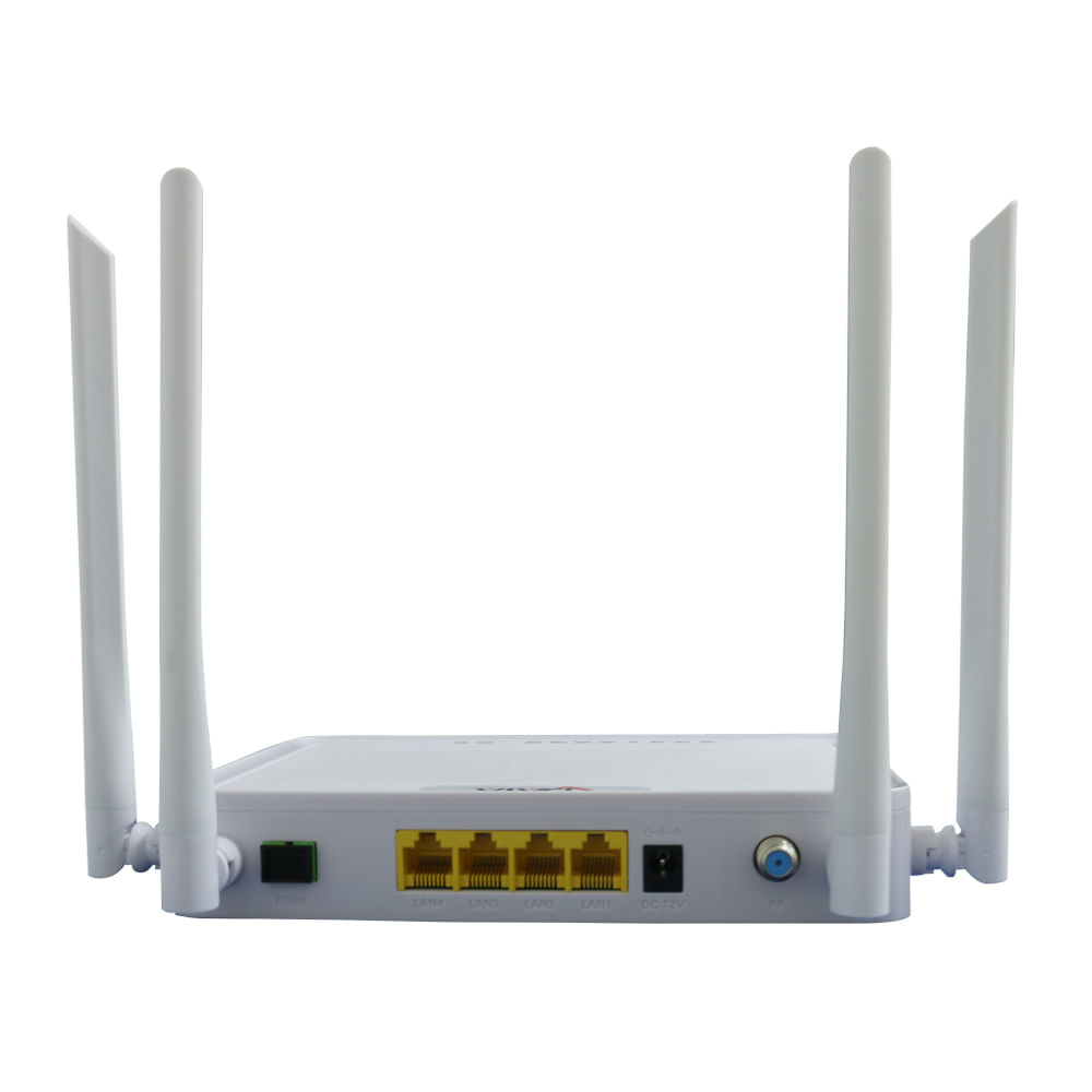 ONT/ONU XPON C-DATA Dual Band CATV, 4GE, FD714GD-R770