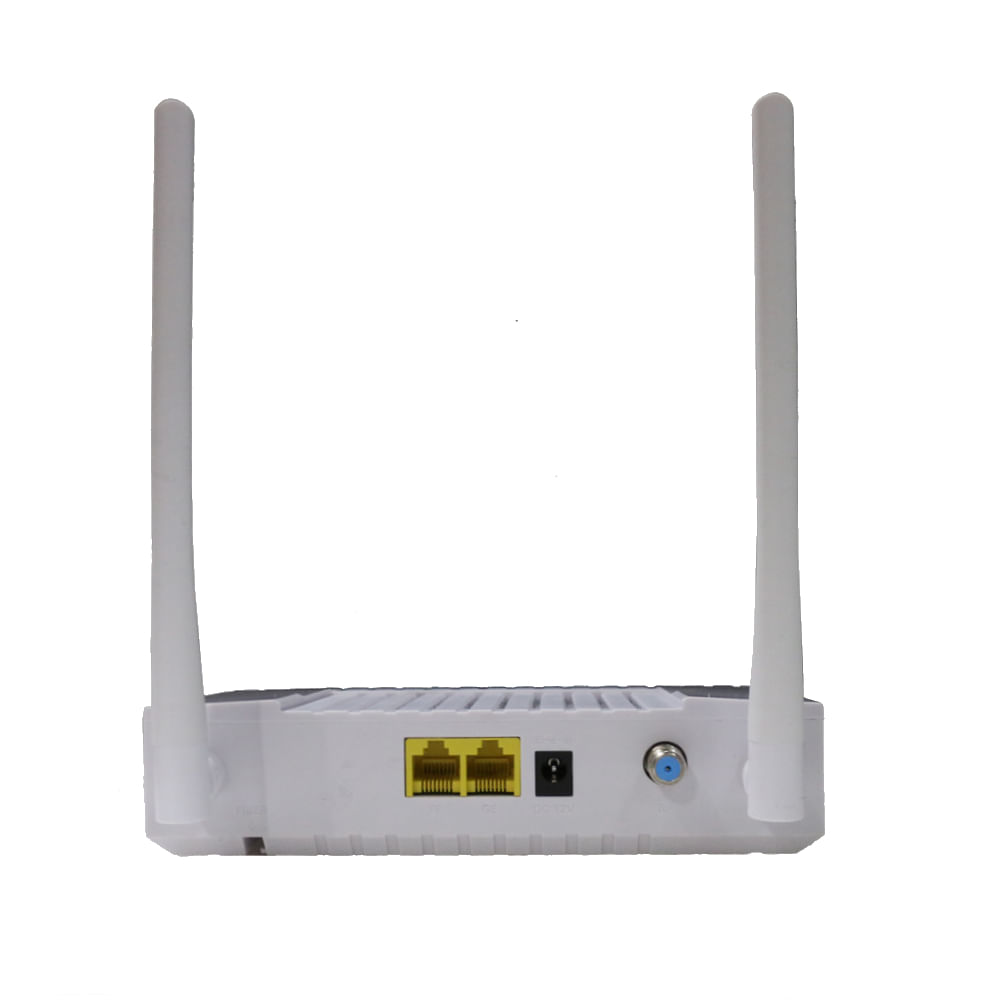 ONU/ONT C-DATA XPON WIFI4 con 2 puertos ethernet y puerto RF CATV ...