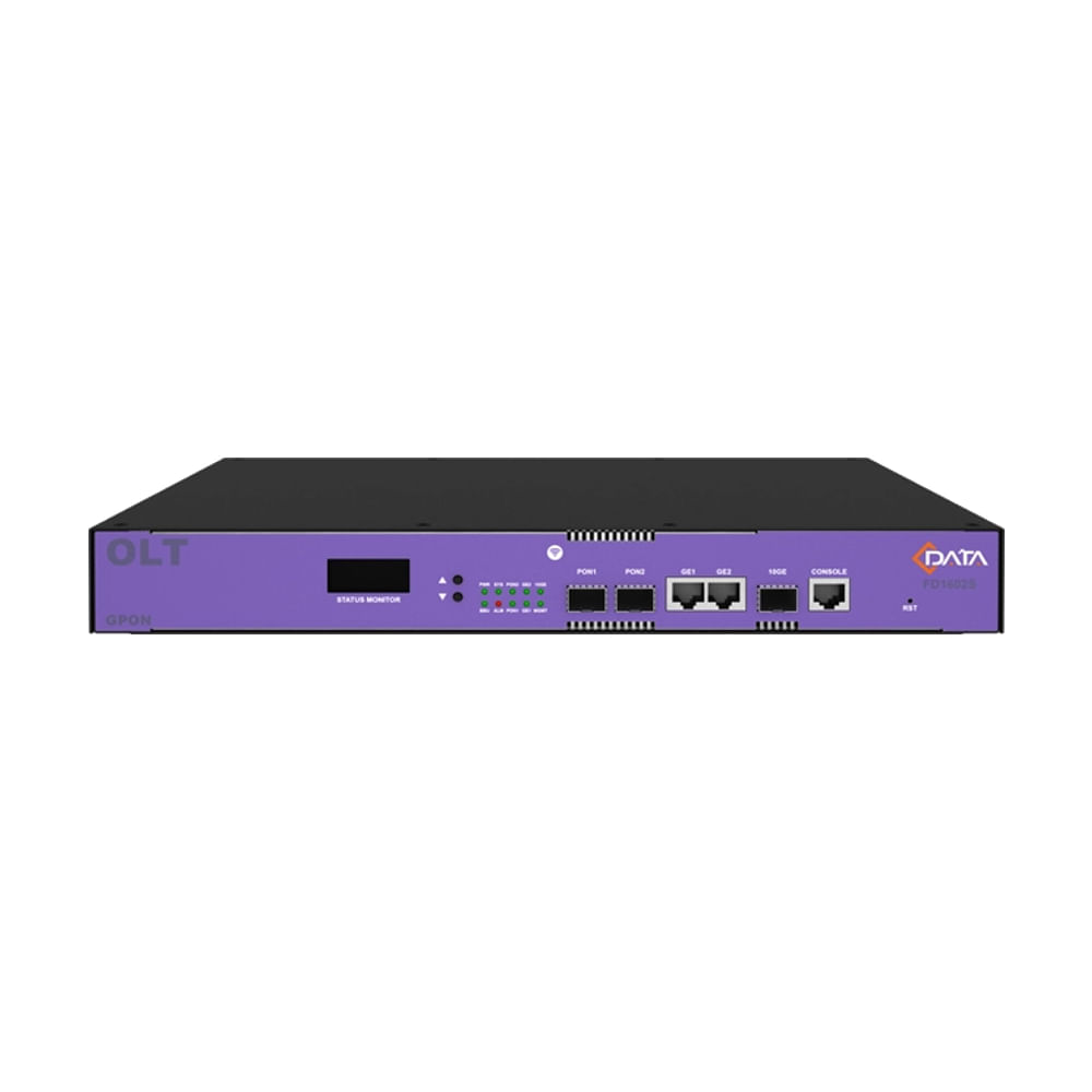OLT C-DATA FD1602S-B1-NSA0 GPON de 2 puerto PON