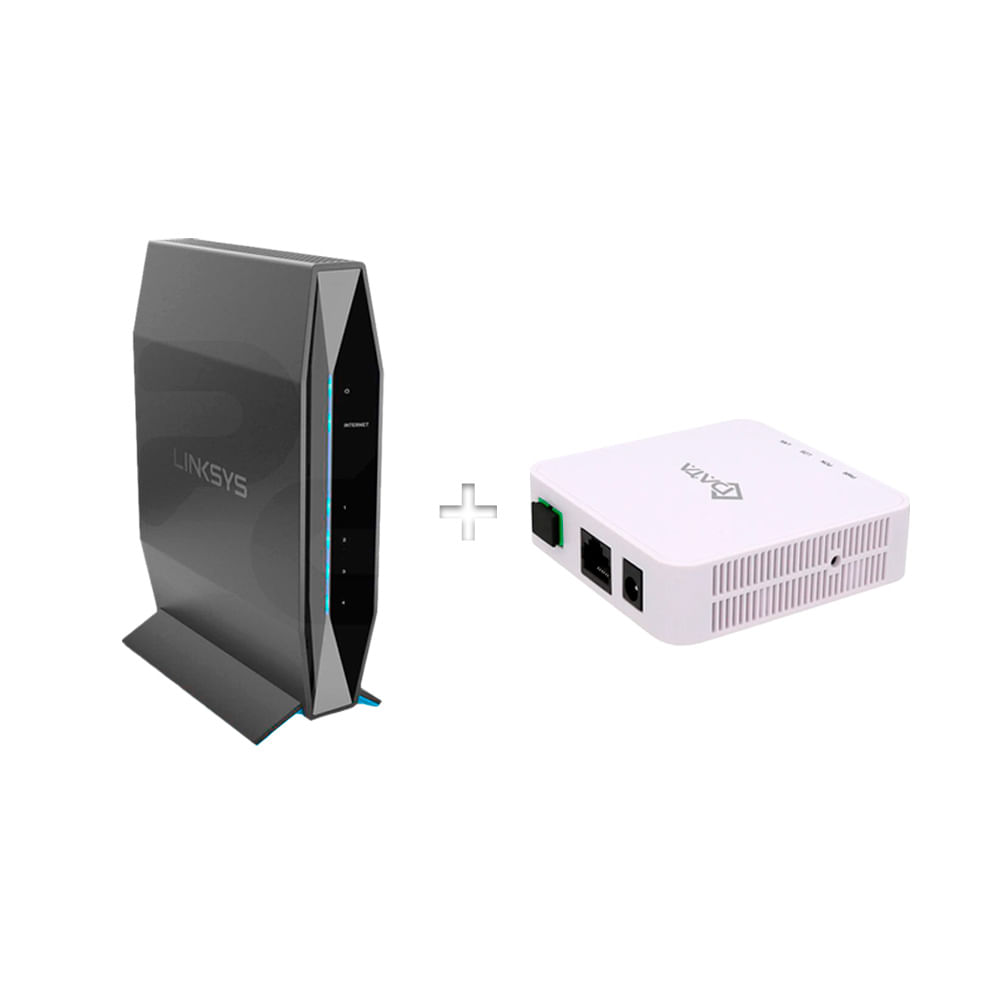 COMBO ROUTER LINKSYS E7350 + ONT C-DATA FD511G-X-F660
